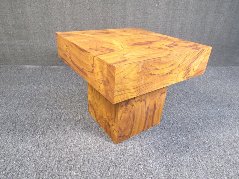 Small Midcentury Walnut Coffee Table For Sale at 1stDibs