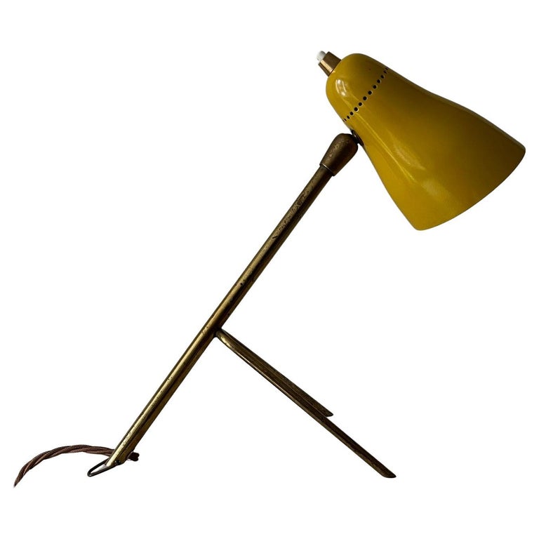 Small Midcentury Desk/Wall Light Attributed to Boris Lacroix For Sale ...