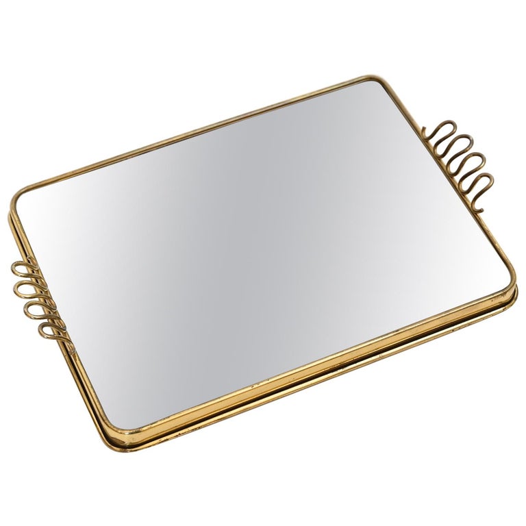 Small Mirror Tray For Sale at 1stDibs