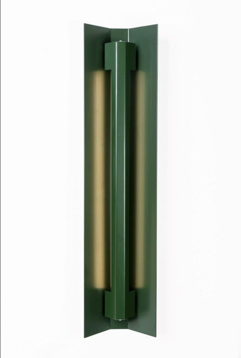 Small Misalliance Ral Bottle Green Wall Light by Lexavala For Sale at ...