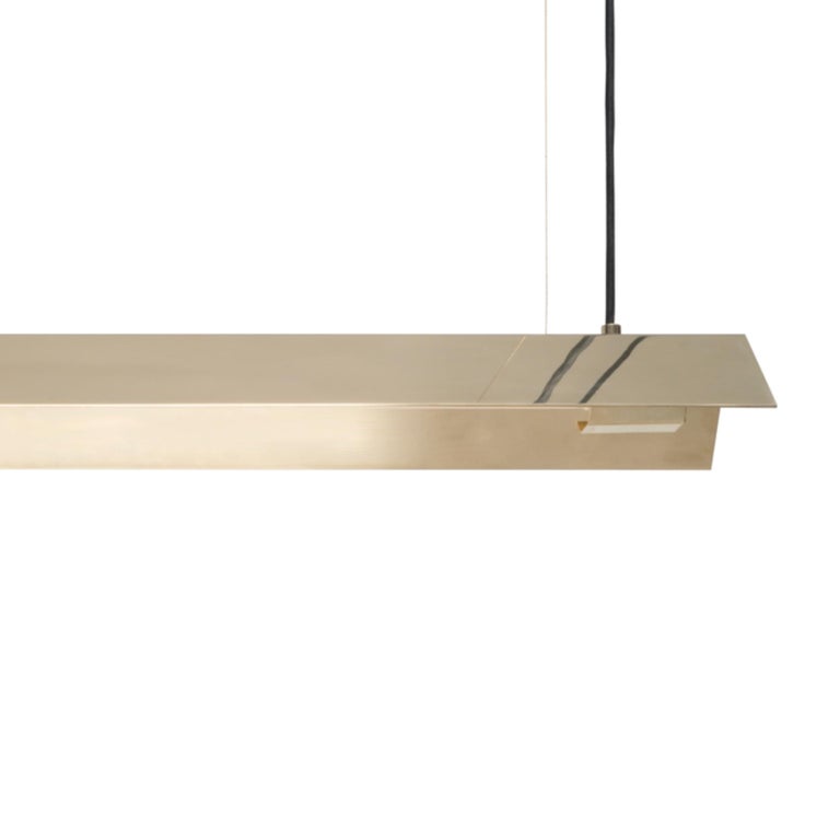 Small Misalliance Solid Brass Suspended Light by Lexavala For Sale at ...