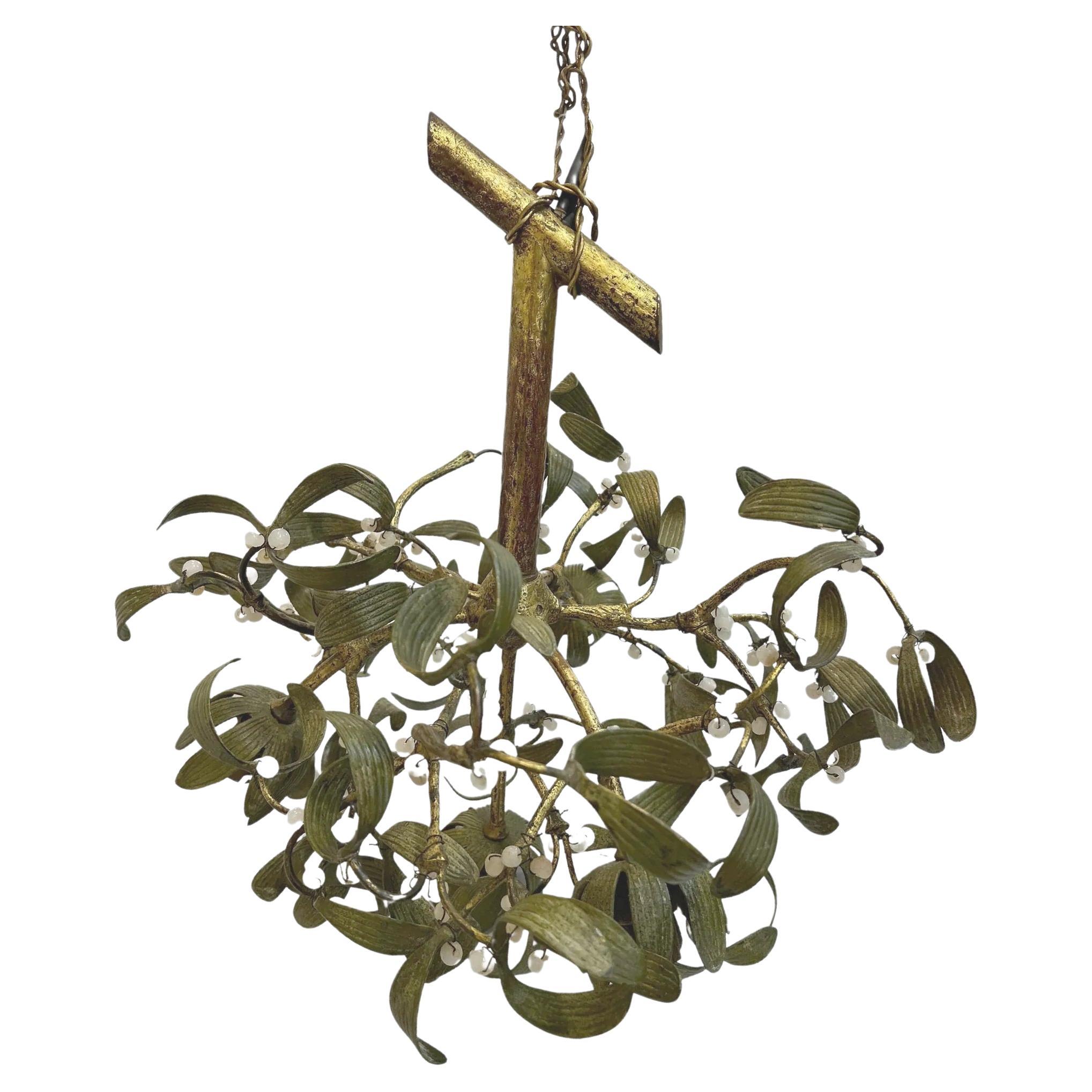 Small "mistletoe ball" chandelier Paris, France, circa 1900 For Sale at ...