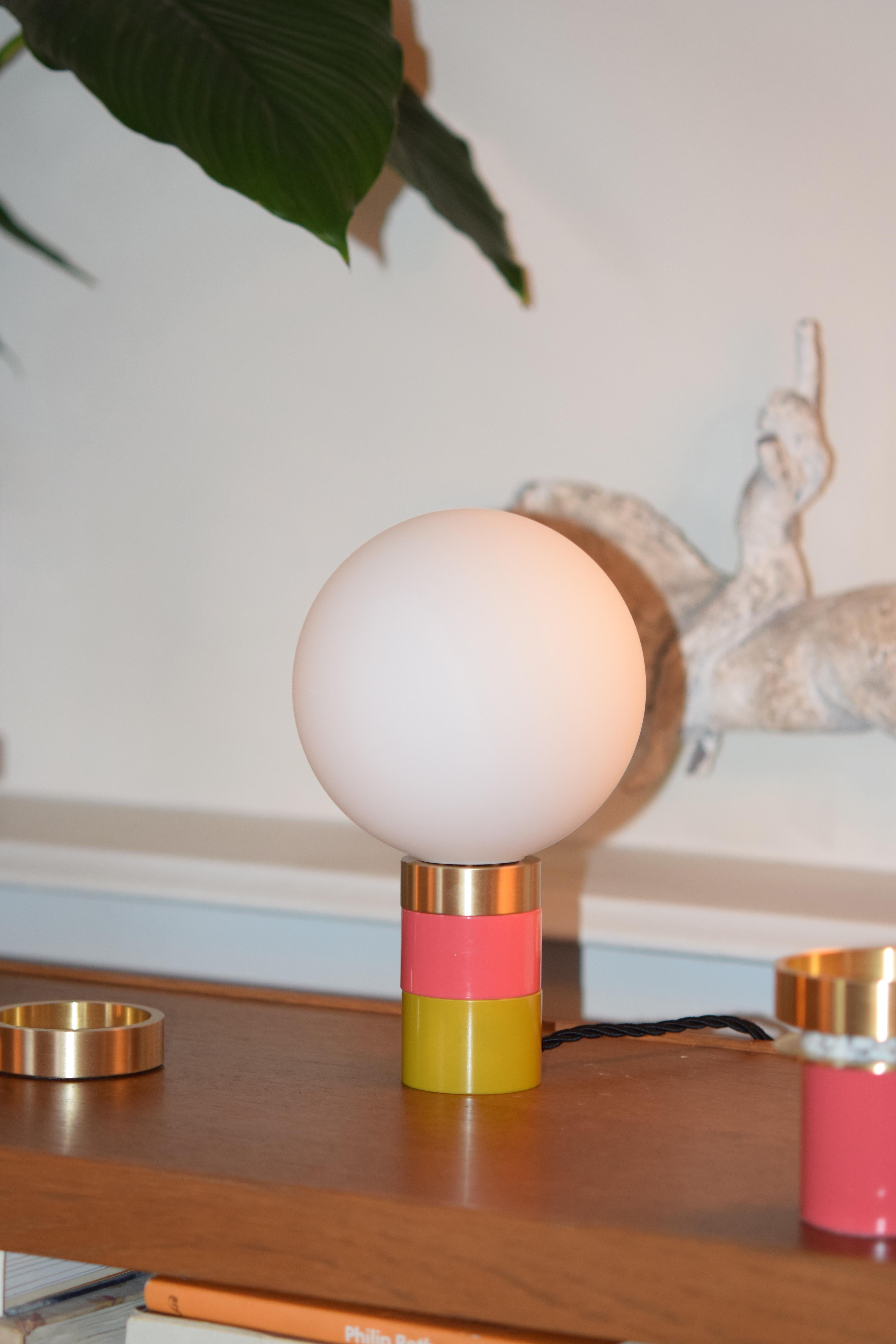 21st C Small Moon Opaline Table Lamp by Marine Breynaert For Sale at ...
