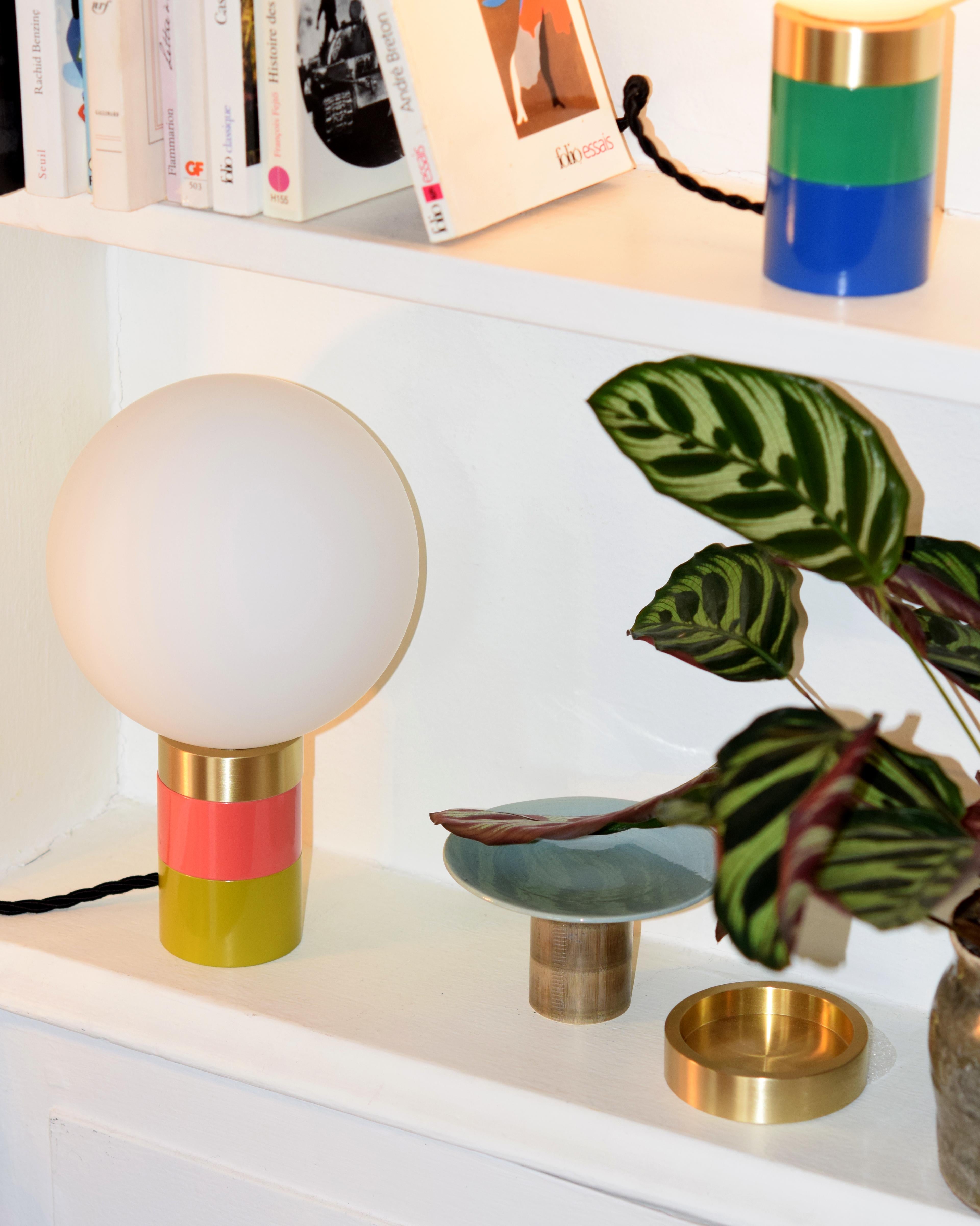 21st C Small Moon Opaline Table Lamp by Marine Breynaert For Sale at ...