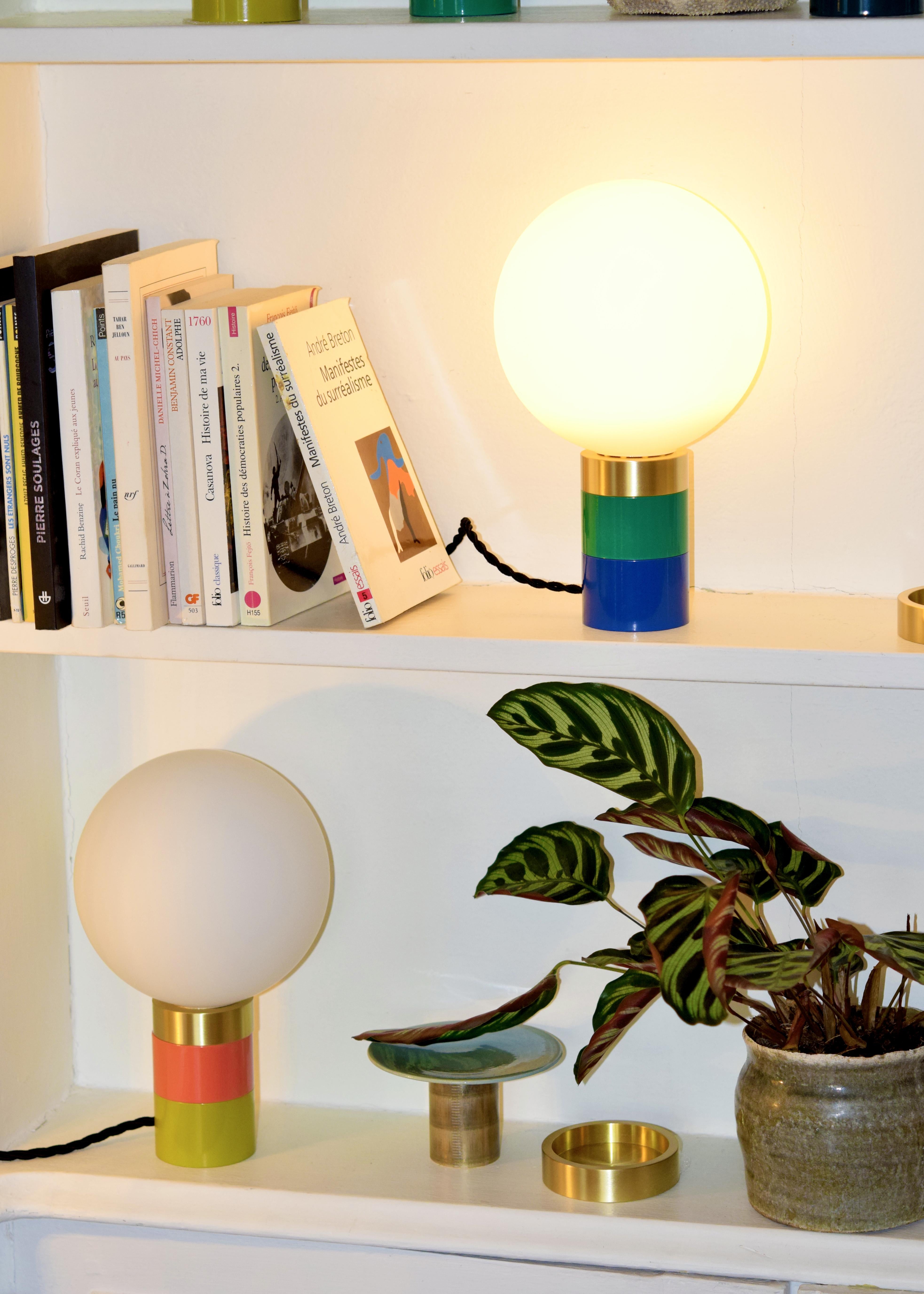 21st C Small Moon Opaline Table Lamp by Marine Breynaert For Sale at ...
