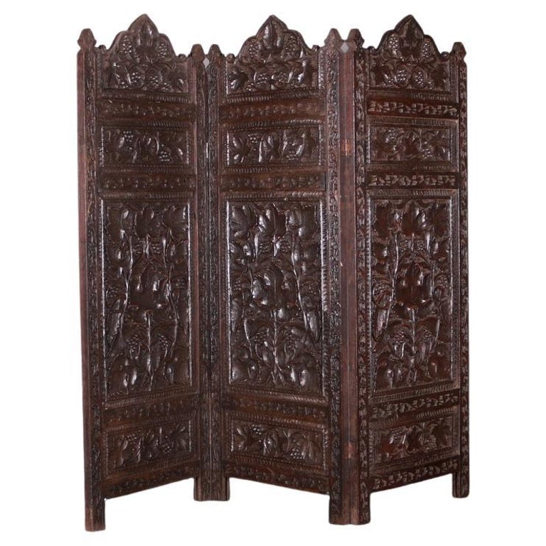 Small Oak Islamic Screen For Sale at 1stDibs