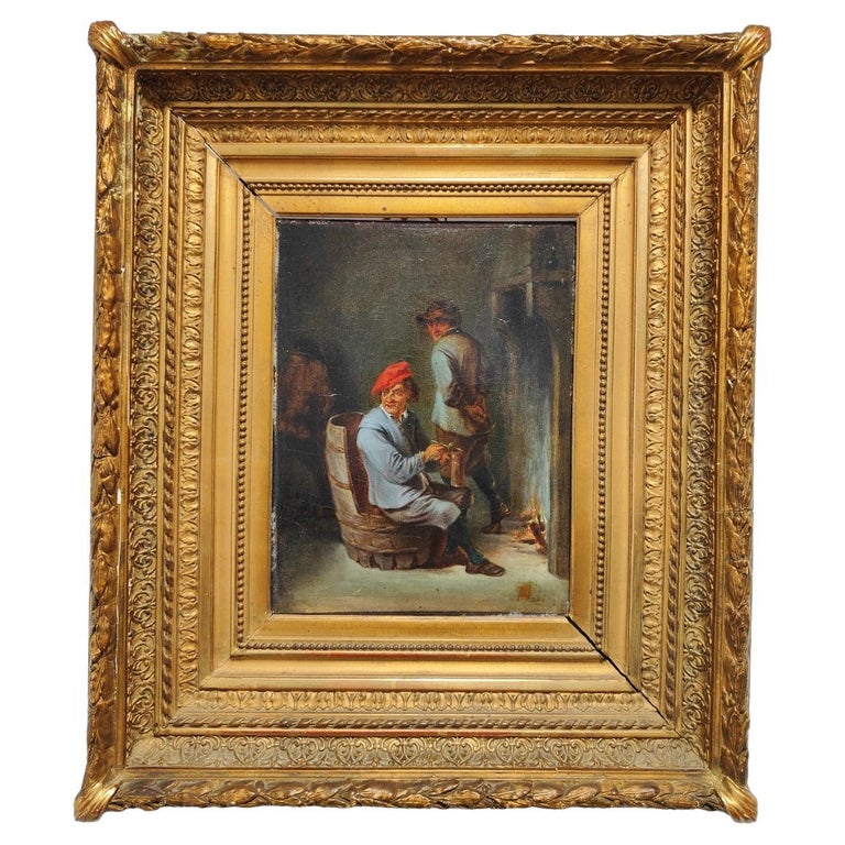 Small Oil David Teniers the Younger For Sale at 1stDibs