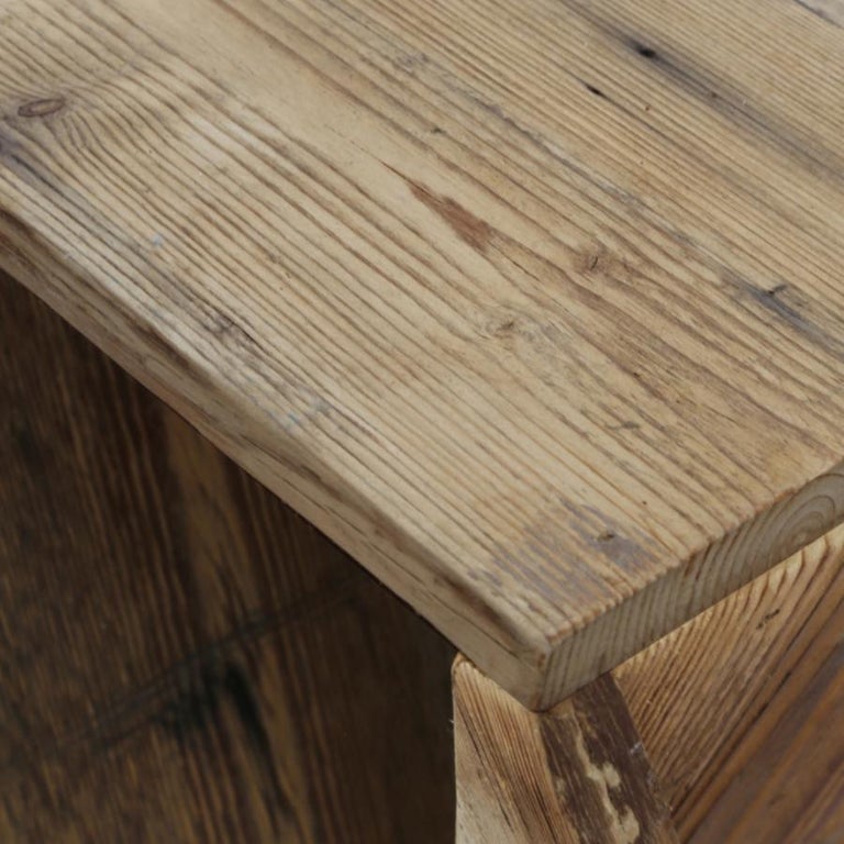 Small Old Fir Decorative Table, Made in Italy For Sale at 1stDibs ...