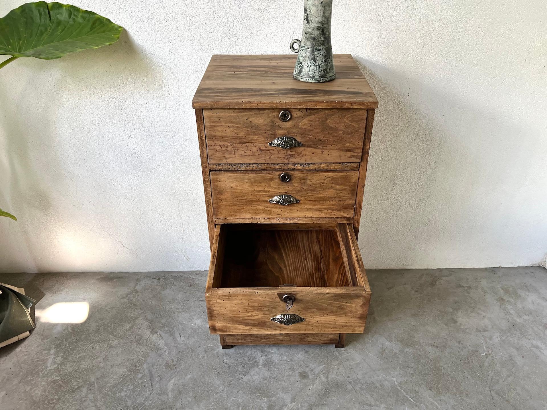 Small old french vertical craft unit with 5 drawers at 1stDibs