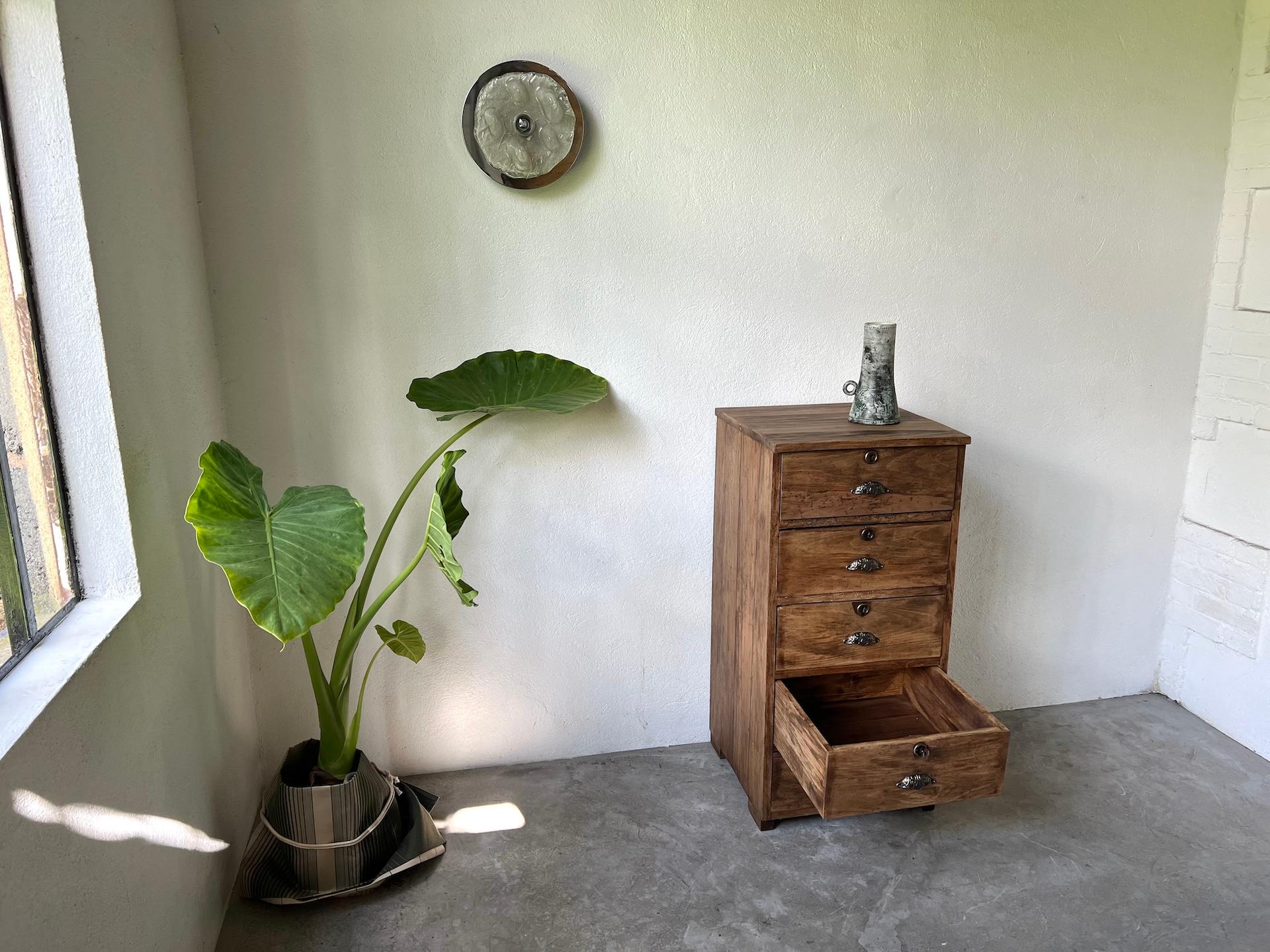 Small old french vertical craft unit with 5 drawers at 1stDibs
