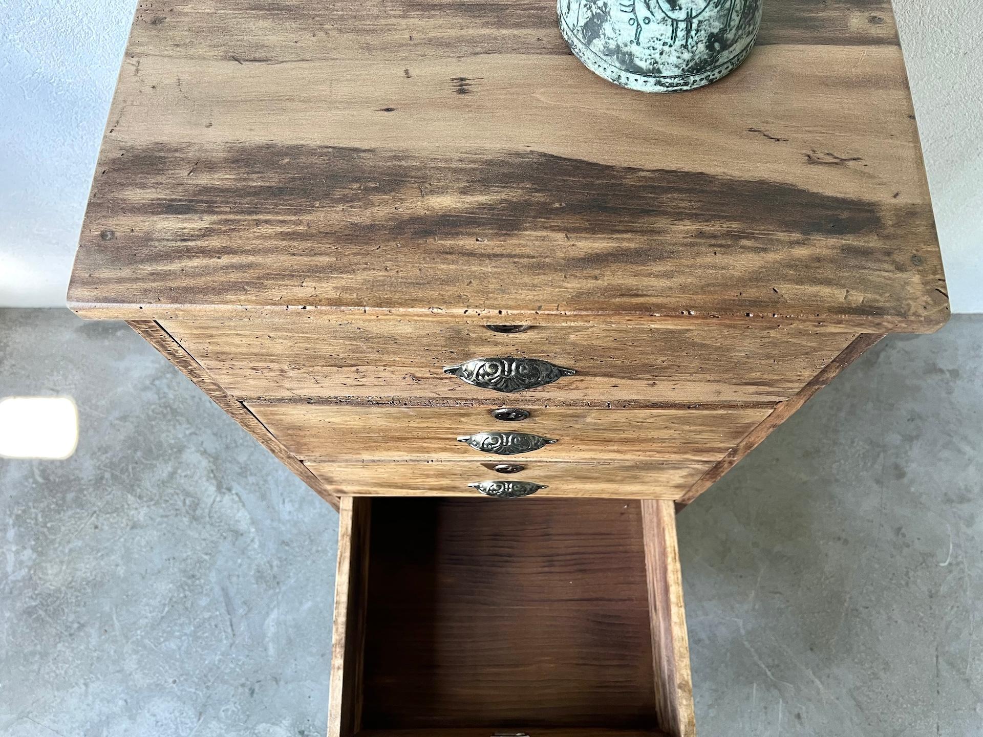 Small old french vertical craft unit with 5 drawers at 1stDibs