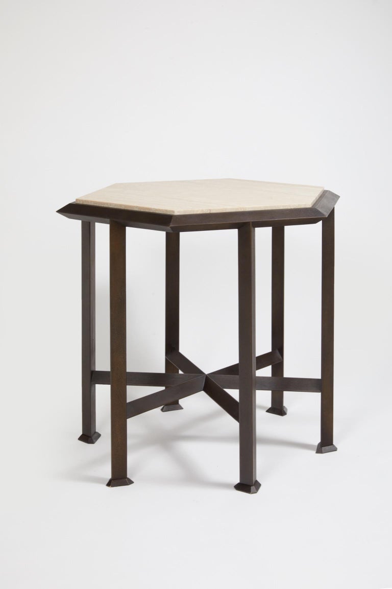Small Pedestal Table "Orion" For Sale at 1stDibs