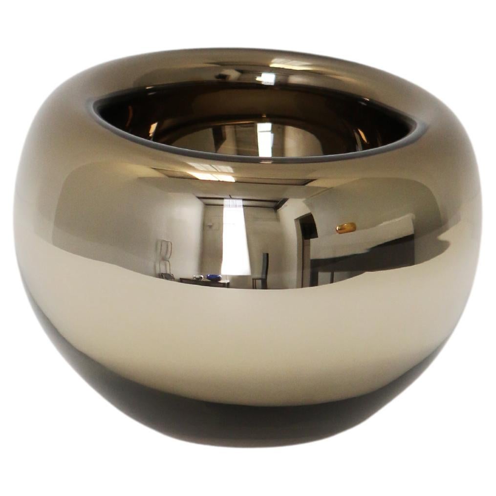 Medium Pewter Echo Vessel by SkLO For Sale at 1stDibs