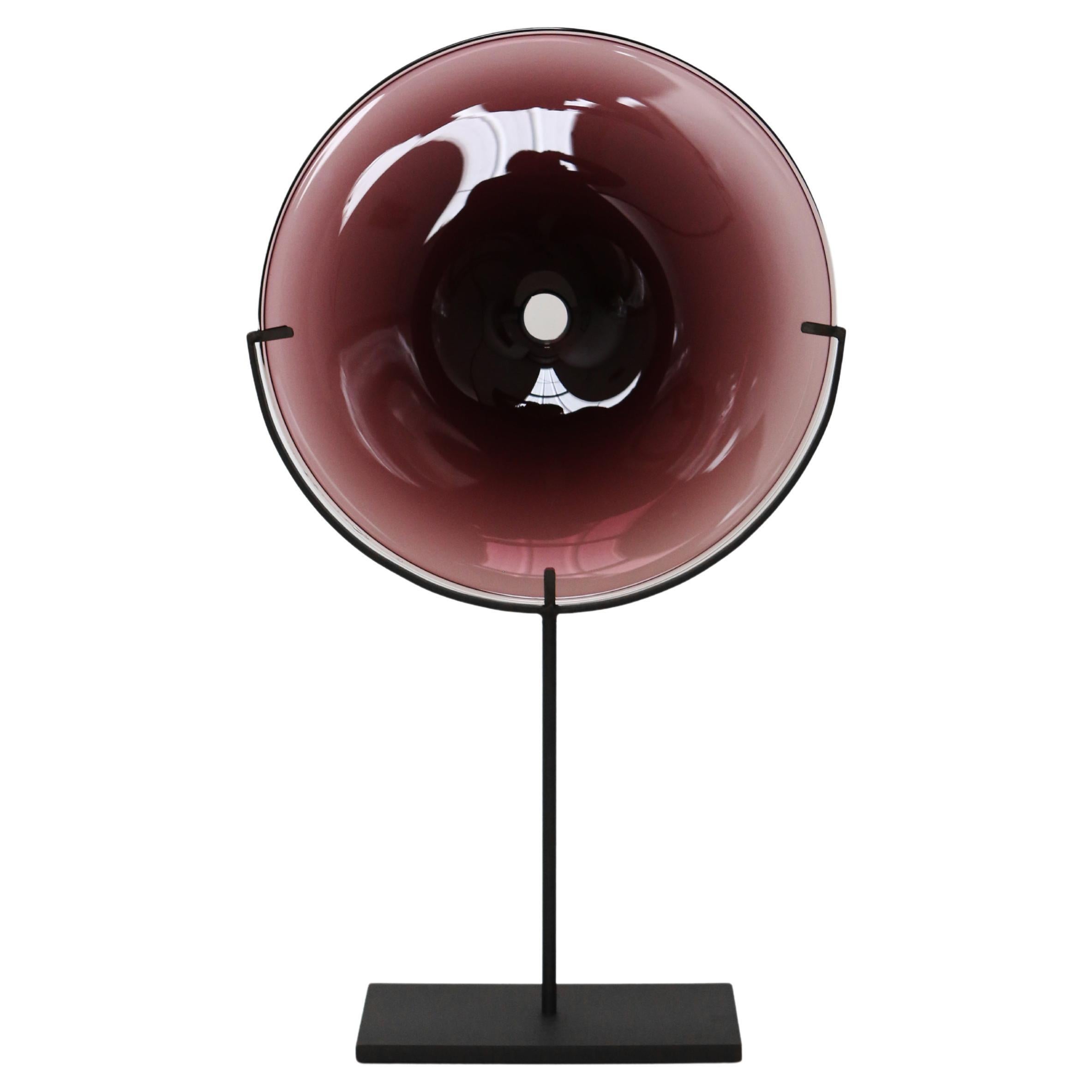 Small Plum Lava Sculpture by SkLO For Sale at 1stDibs