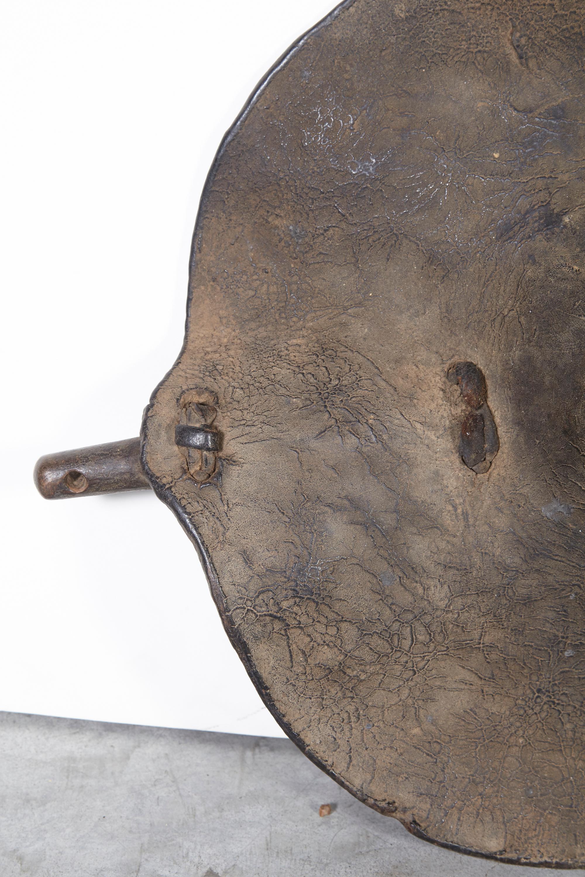 Small Primitive Ethiopian Leather Shield at 1stDibs | primitive shield