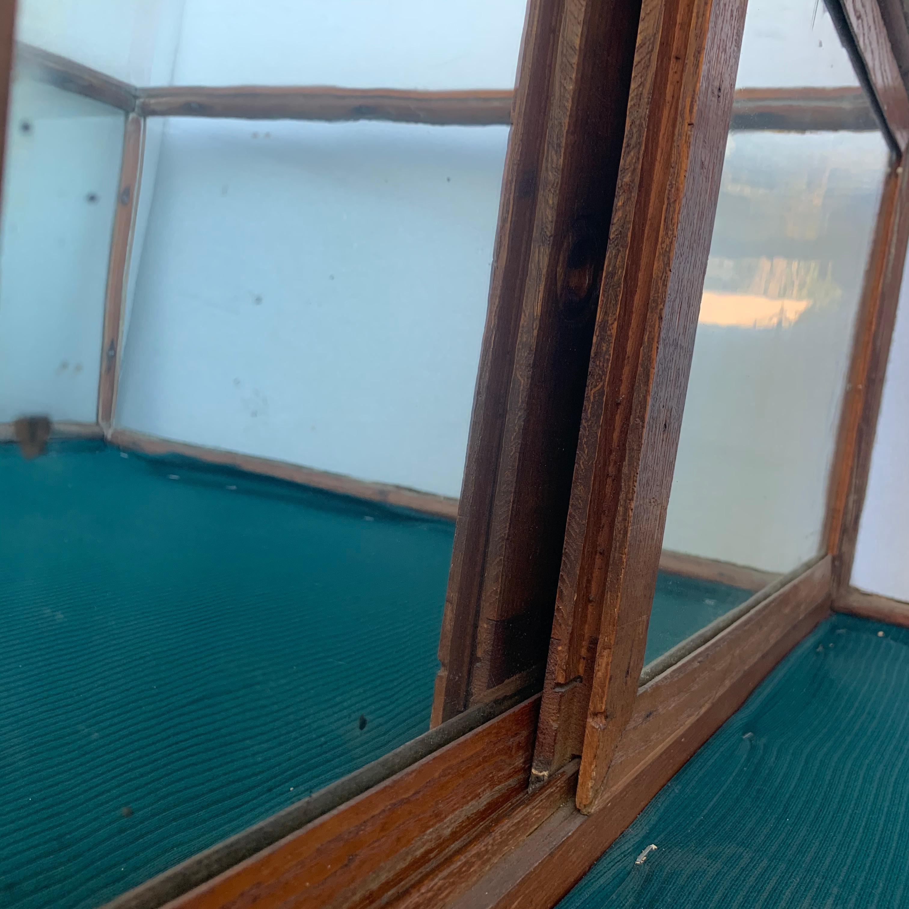 Small Rectangular Mahogany And Glass Table Display Case at 1stDibs ...