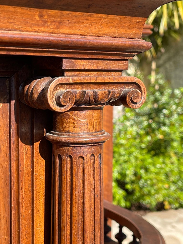 Small Renaissance Style Walnut Buffet, 19th century For Sale at 1stDibs