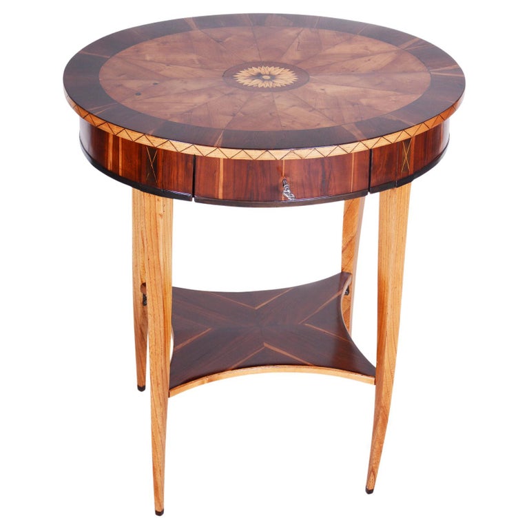 Small Restored Empire Era Table, Made in 1810s Austria, Ash For Sale at ...