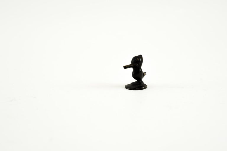 Small Richard Rohac Duck Figurine, Vienna, around 1950s 'Marked on ...