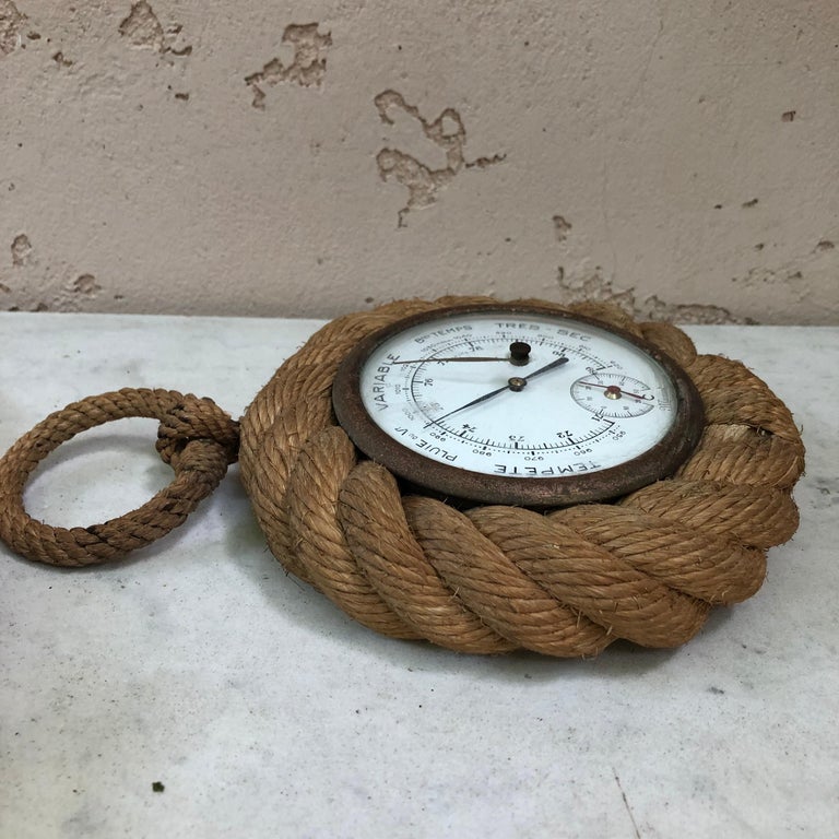 Small Rope Barometer Adrien Audoux and Frida Minet, circa 1960 For Sale ...