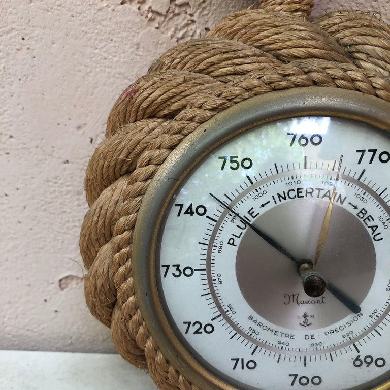 Small Rope Barometer Adrien Audoux and Frida Minet, circa 1960 For Sale ...