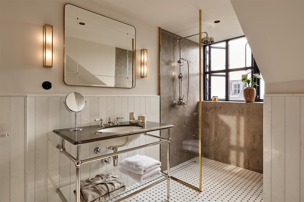 Small Sanders Mirror by Lind + Almond For Sale at 1stDibs