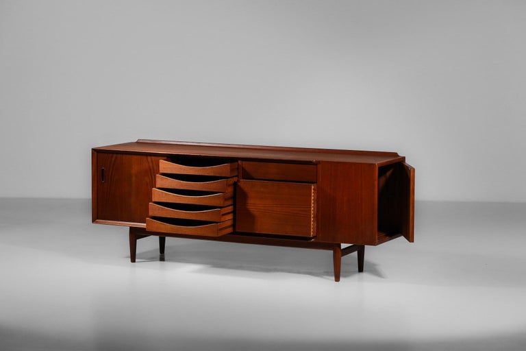 Small Scandinavian Sideboard by Arne Vodder Danish Teak Danish Design ...