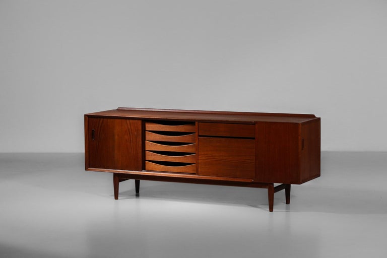 Small Scandinavian Sideboard by Arne Vodder Danish Teak Danish Design ...