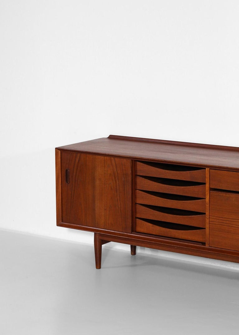Small Scandinavian Sideboard by Arne Vodder Danish Teak Danish Design ...