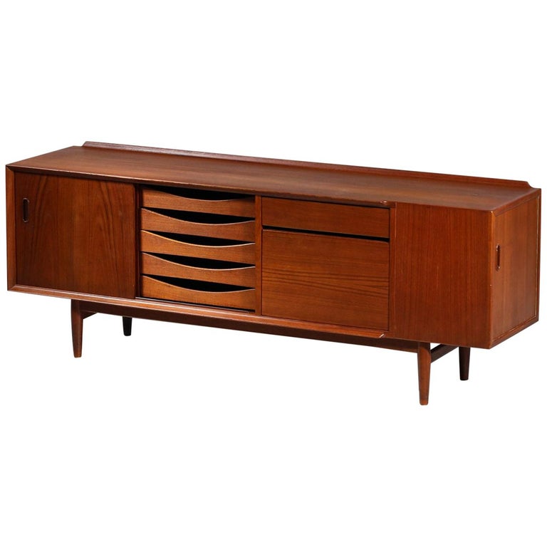 Small Scandinavian Sideboard by Arne Vodder Danish Teak Danish Design ...