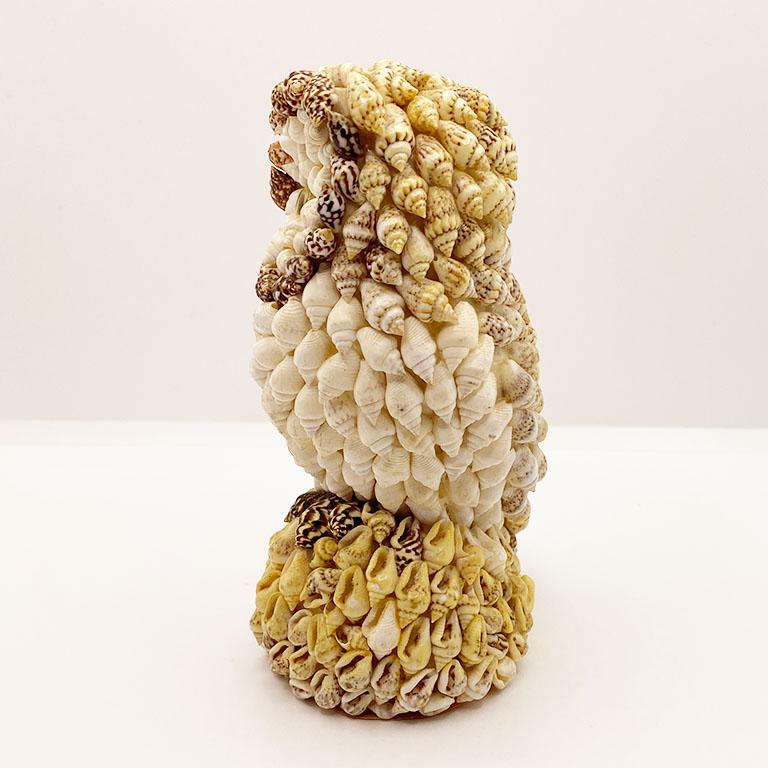 Small Shell Encrusted Owl, Philippines For Sale at 1stDibs