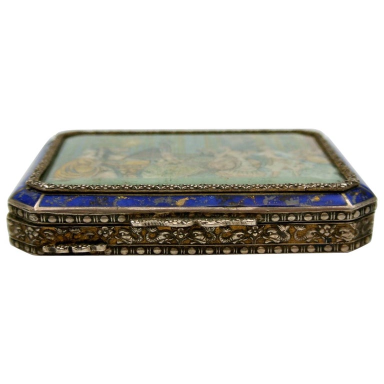 Small Silver Box, Precious at 1stDibs