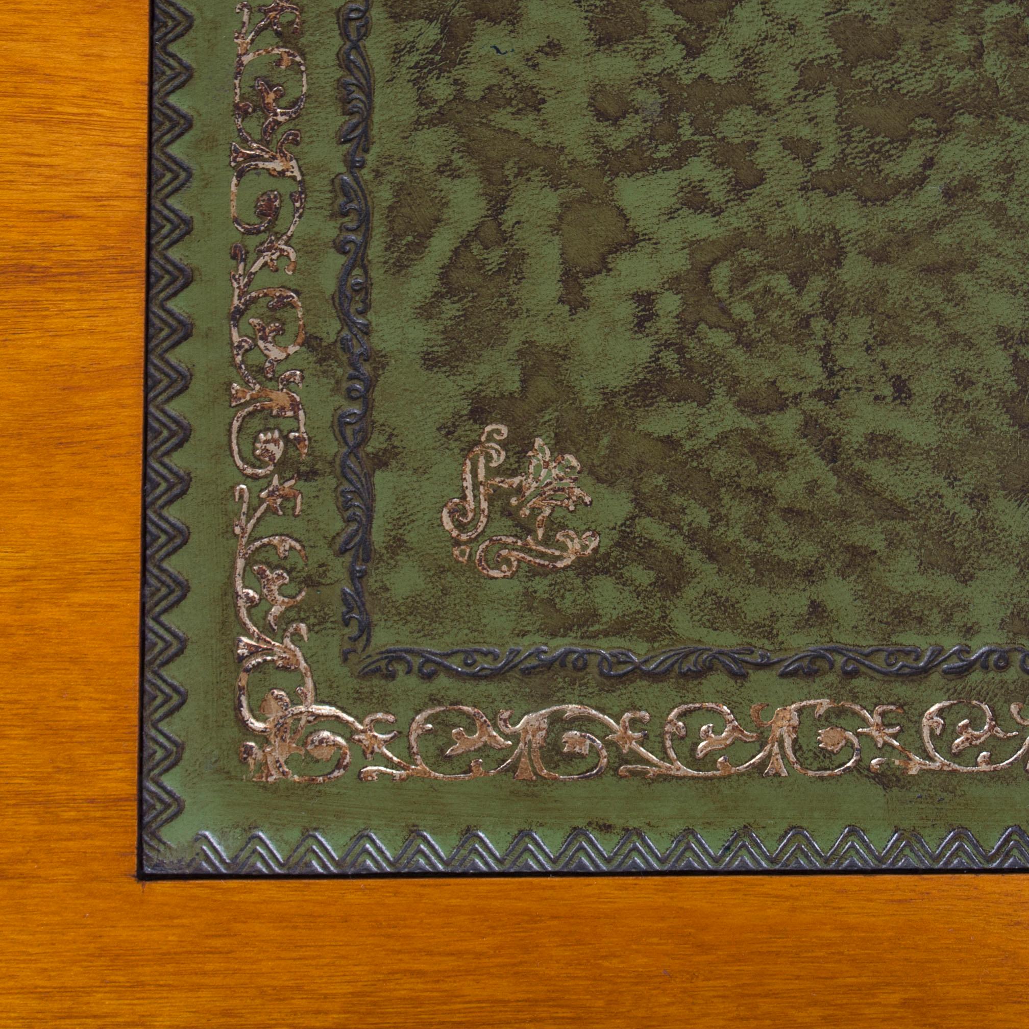 Small Slant Front Yew Wood Bureau Butlers Desk Secretaire For Sale at ...