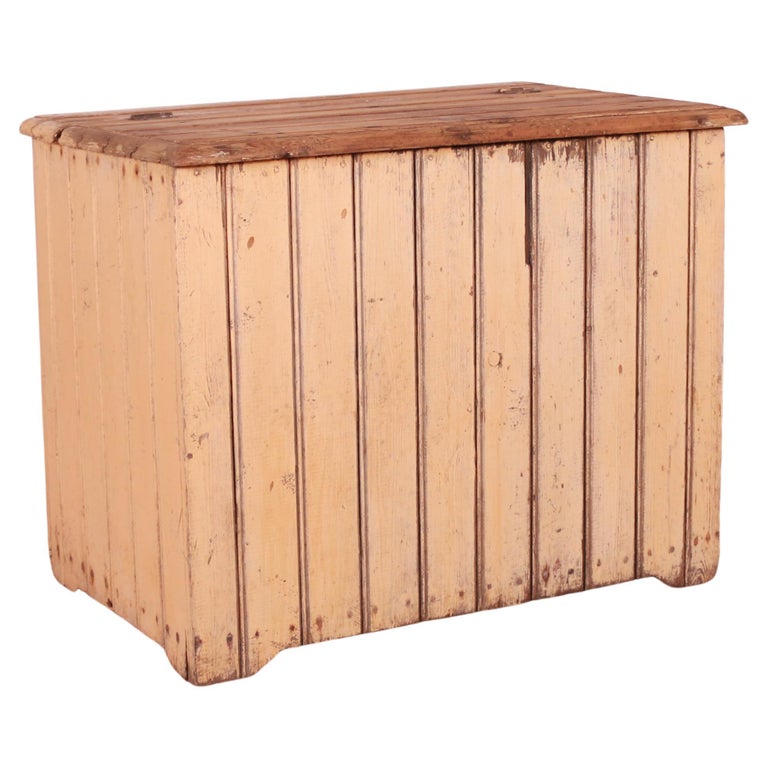 Small Swedish Log Bin For Sale at 1stDibs