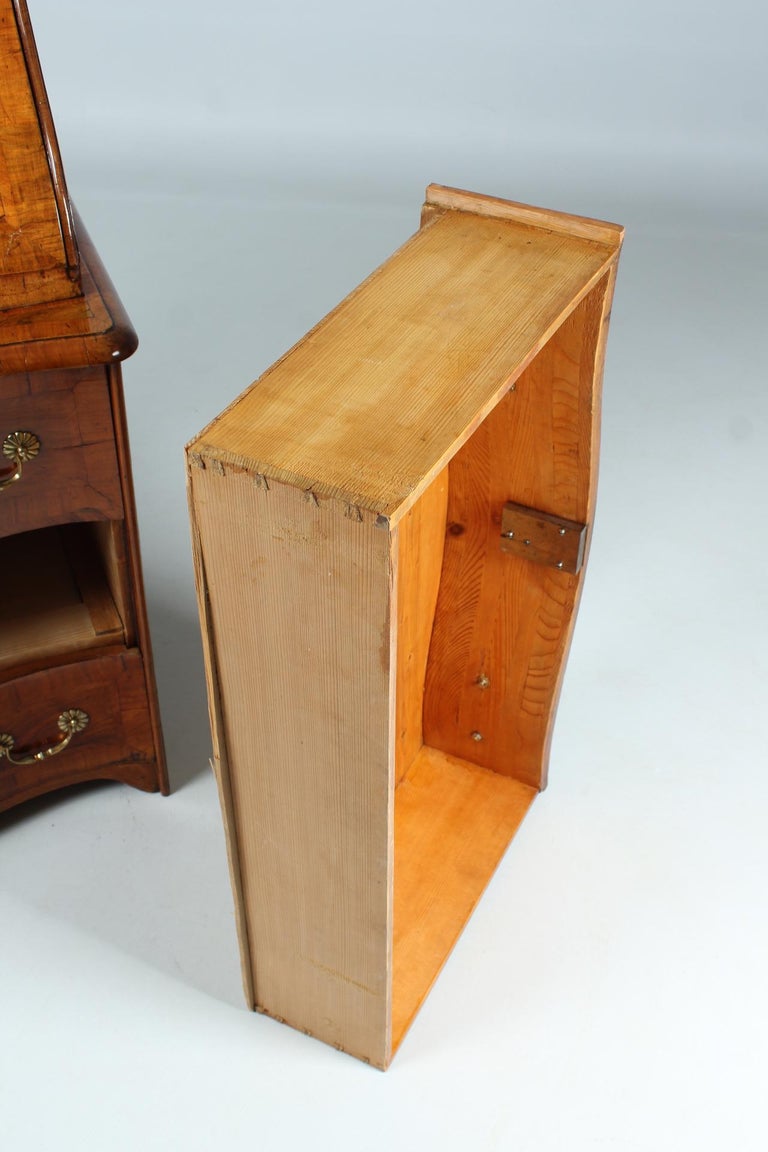 Small Swiss Louis XV Secretaire, Walnut, Writing Chest, circa 1760 For ...