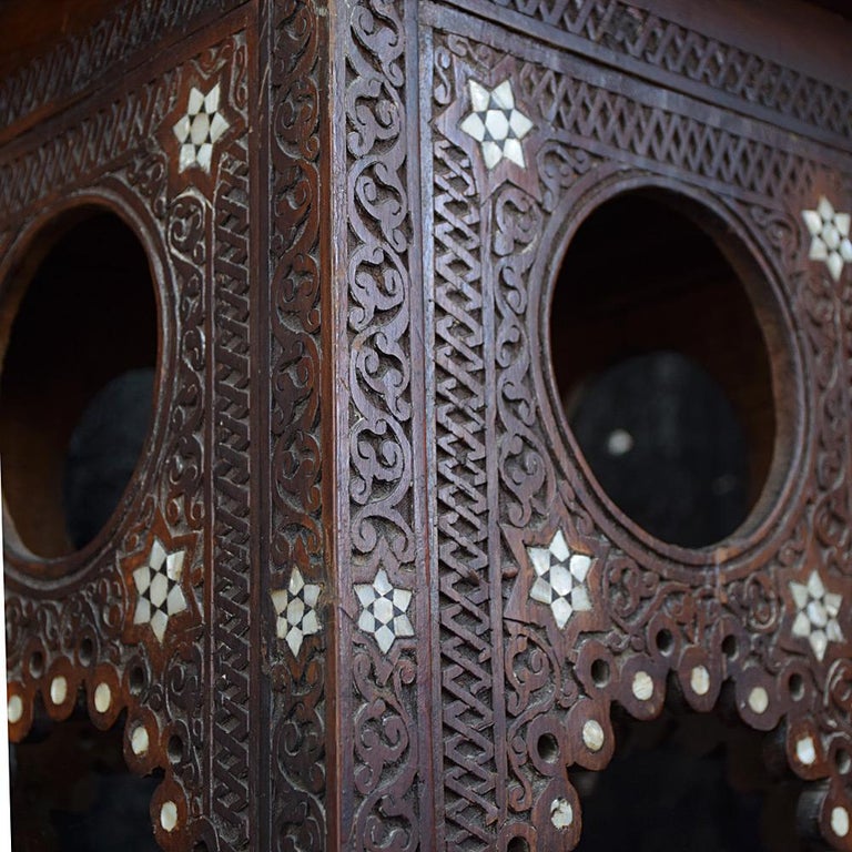 Small Syrian Moorish Side Table For Sale at 1stDibs