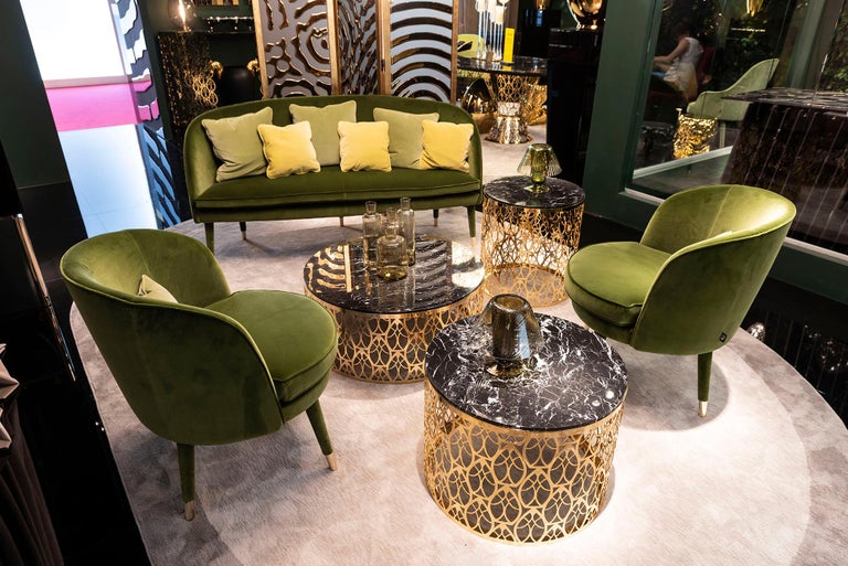 Small Table Cabaret 4, Marble and Arabesque, Italy For Sale at 1stDibs