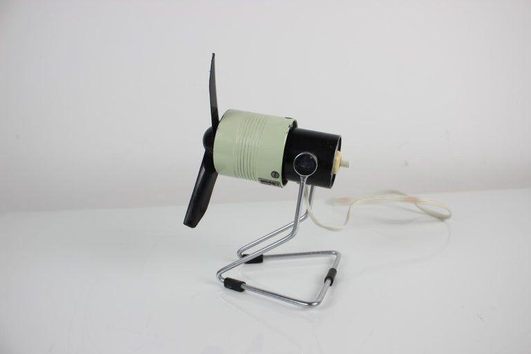 Small Table Fan, 1960s Czechoslovakia For Sale at 1stDibs