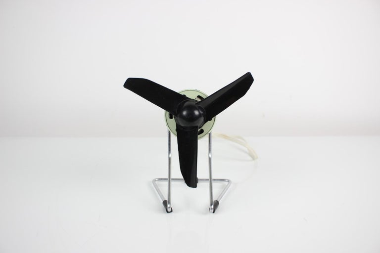 Small Table Fan, 1960s Czechoslovakia For Sale at 1stDibs