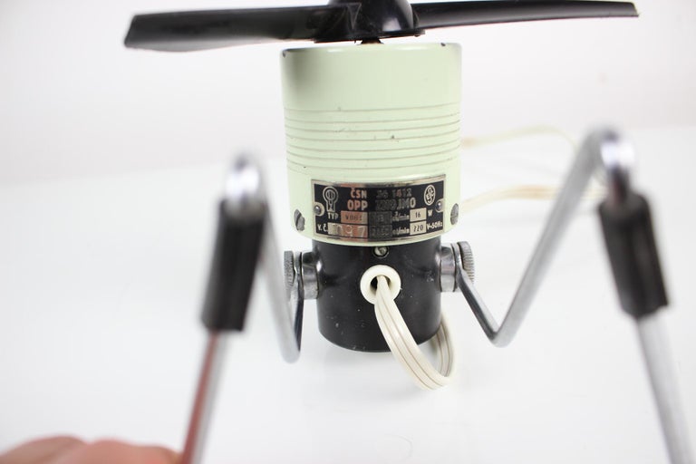 Small Table Fan, 1960s Czechoslovakia For Sale at 1stDibs