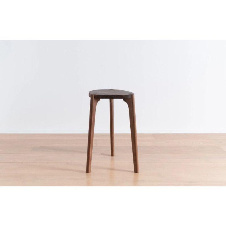 Tangent Table in Hardwood Walnut For Sale at 1stDibs