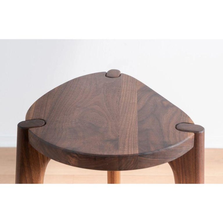 Tangent Table in Hardwood Walnut For Sale at 1stDibs