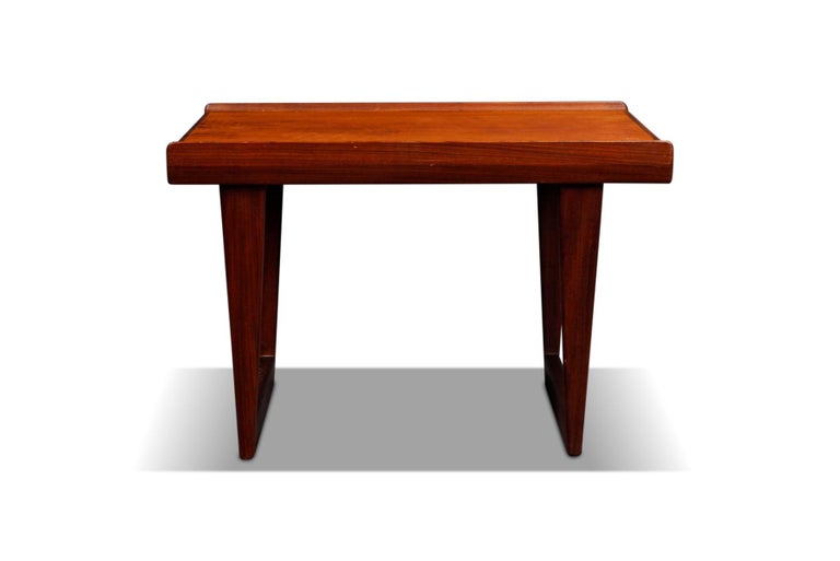 Small Teak Side Table by Peter Løvig Nielsen For Sale at 1stDibs