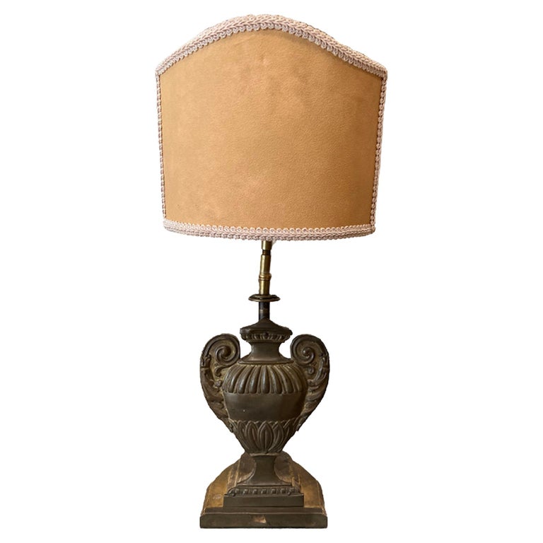 Table Lamp, Small Tole, 19th Century For Sale at 1stDibs