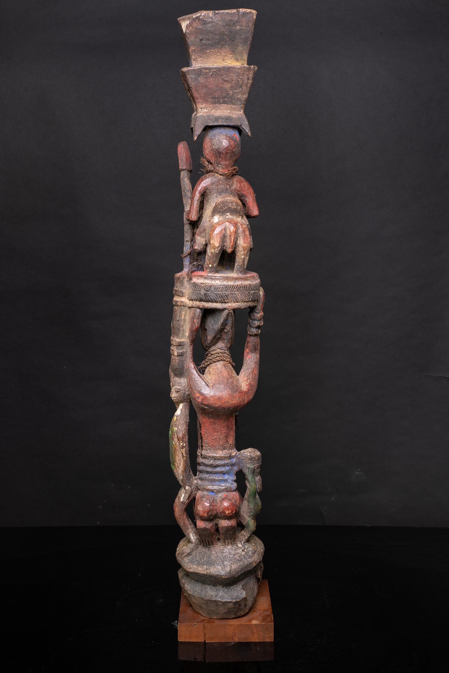 Small Veranda Post, Yoruba People, Nigeria For Sale at 1stDibs
