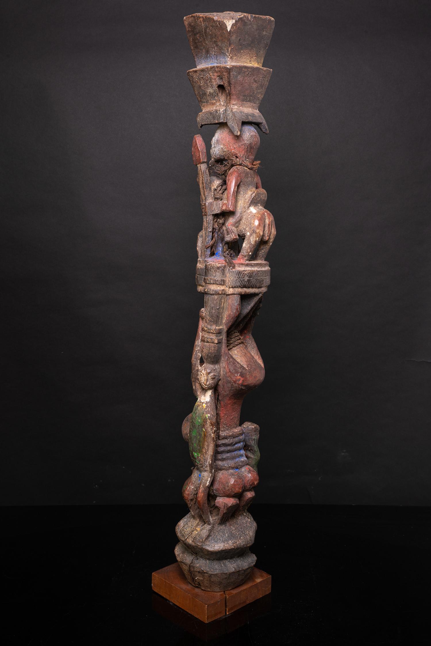 Small Veranda Post, Yoruba People, Nigeria For Sale at 1stDibs