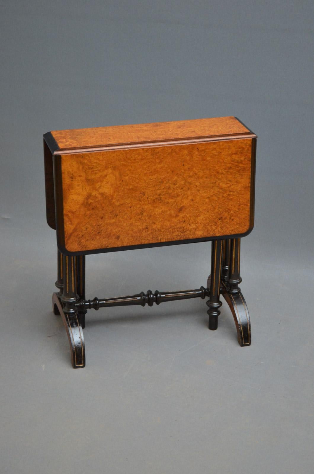 Small Victorian Sutherland Table at 1stDibs | small victorian table ...