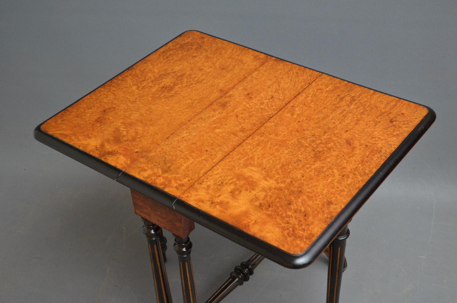 Small Victorian Sutherland Table at 1stDibs | small victorian table ...