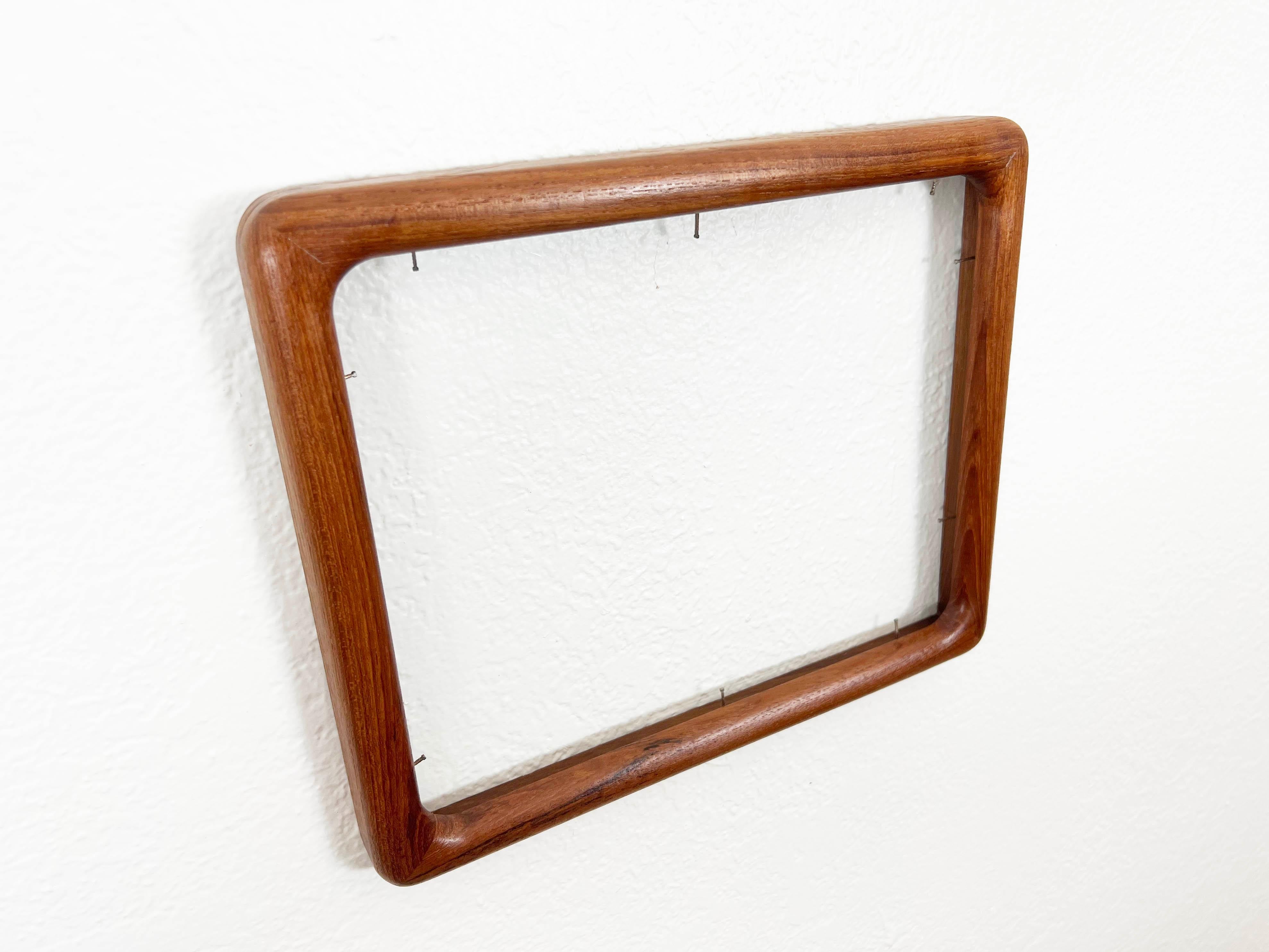 Small Vintage Danish Teak Picture Frame at 1stDibs | teak picture ...