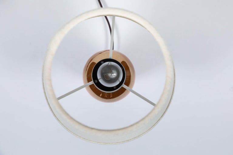 Small Vintage Lusterware Lamp at 1stDibs
